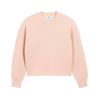 Ami Femme, Sweatshirts et sweats à capuche, Rose, Taille: 42 FR Ami de Coeur SweaT-shirt
