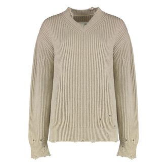 Maison Margiela Strickware - - Knitwear - Damen - Beige - L