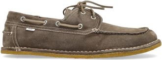 Ami Homme, Chaussures, Gris, Taille: 43 EU Chaussures en daim
