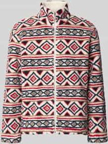 Mc Neal Regular Fit Fleecejacke mit Stehkragen