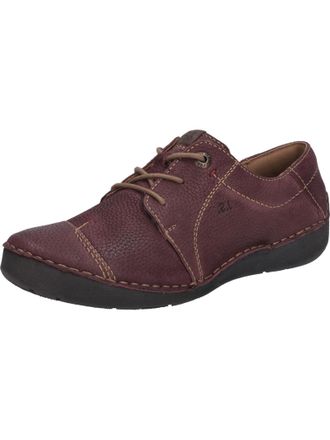 Josef Seibel Damen Low-Top Sneaker Fergey 20,Weite G (Normal),Wechselfu&szlig;bett,Turnschuhe,Laufschuhe,schn&uuml;rschuhe,schn&uuml;rer,Plum,37 EU