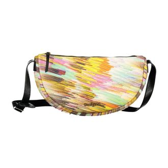 Desigual Gelbe Umh&auml;ngetasche mit Kontrastdetails - - Bags - Damen - Mehrfarbig - ONE SIZE