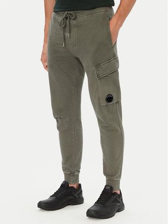 C.P. Company Jogginghose 21CMSP720A006372R Gr&uuml;n Regular Fit