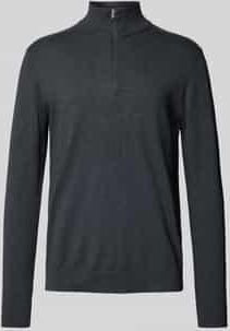 Selected Strickpullover mit Stehkragen