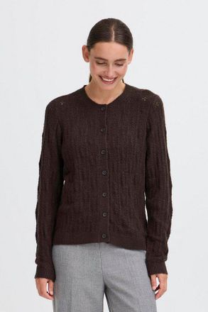 Oxmo Strickjacke OXSinva S&uuml;&szlig;er Cardigan mit Strickmuster