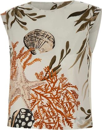 Marella Femme, Tops, Multicolore, Taille: 44 FR Millaffine Top