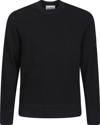 Stone Island Homme, Sweatshirts et sweats &agrave; capuche, Bleu, Taille: XL Basic Logo SweaT-shirt