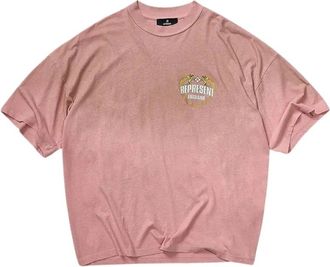 Represent Represent, Homme, Tops, Rose, Taille: XL Cotton T-Shirt