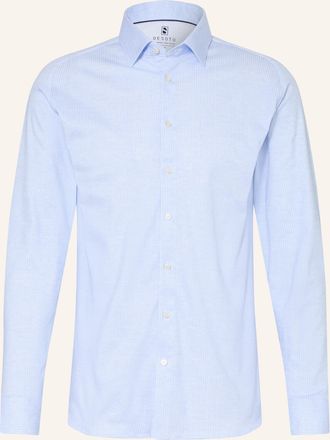 DeSoto Desoto Jerseyhemd Slim Fit blau