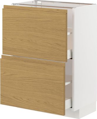 IKEA METOD / MAXIMERA Unterschrank mit 2 Schubladen