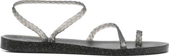 Ancient Greek Sandals Glitter-detailed Single-toe Flip Flops