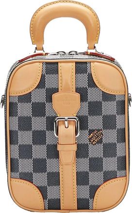 Louis Vuitton Hobo Bags - Damier Colors Valisette Verticale - Gr. unisize - in Grau - für Damen