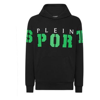 Plein Sport Homme, Sweatshirts et sweats &agrave; capuche, Noir, Taille: XS SweaT-shirt &agrave; capuche