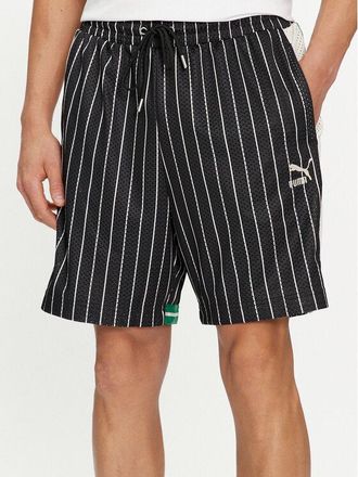 Puma Sportshorts T7 For The Fanbase 624394 Schwarz Relaxed Fit