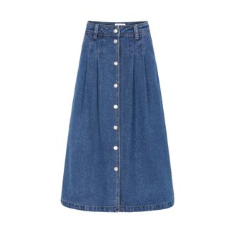 Lollys Laundry R&ouml;cke - - Skirts - Damen - Blau - S