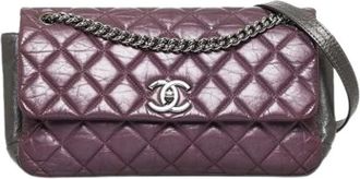 Chanel Pre-owned Portobello Shoulder Bag - Femme - Pre-owned - Violet - Taille: ONE Size