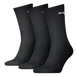 Puma Mixte Crew Chaussettes, Noir, M EU