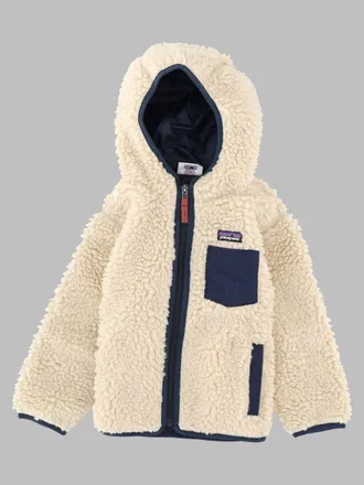 Patagonia Hooded Fleece Jacket - Beige