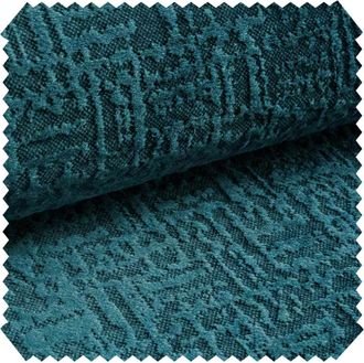 Novely exquisit VENEZIA - Prachtvoller und Samtweicher Möbelstoff - Schwer Entzündbarer Polsterstoff in 3D-Optik - Pflegeleichte Meterware 1lfm | Farbe: 08 P