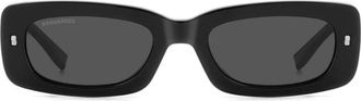 Dsquared2 unisex, Accessoires, Noir, Taille: 52 MM Icon 0020/S Lunettes de soleil