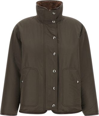 Brunello Cucinelli Reversible Shearling Coat - Brown