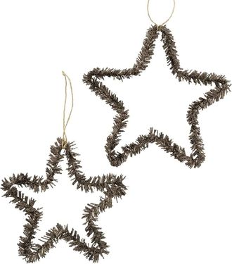 Boltze Boltze 9710047 Erin Dekoanhänger braun 20 cm (1 Stück)