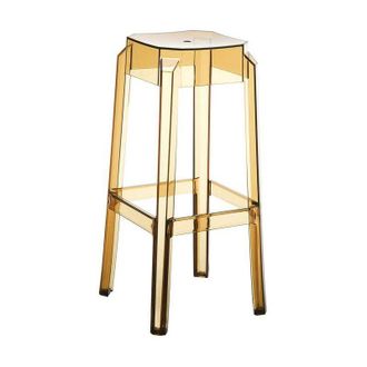 Clp Ensemble de 2 pcs selles en polypropylène résistant Couleur stable diverses couleurs Couleur : ambre