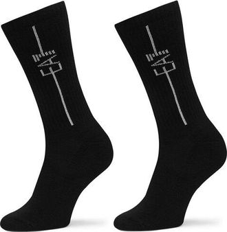 Emporio Armani Lange Socken 246002 CC999 17020 Schwarz