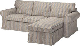 IKEA EKTORP 3er-Sofa mit Récamiere