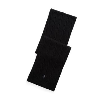 Polo Ralph Lauren &Eacute;charpe en laine - Homme - Accessoires - Noir - Taille: ONE Size