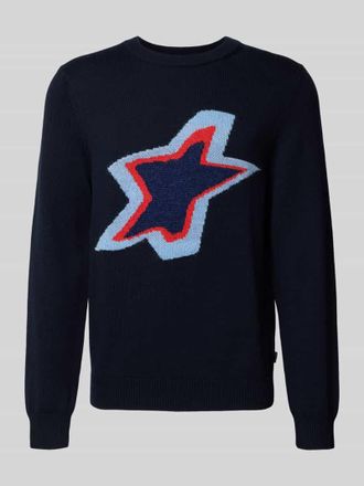 Paul Smith Strickpullover mit gerippten Abschlüssen