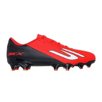 Skechers SKX_2 Academy Fu&szlig;ballschuhe mit festem Boden f&uuml;r Herren (Rot/Schwarz)