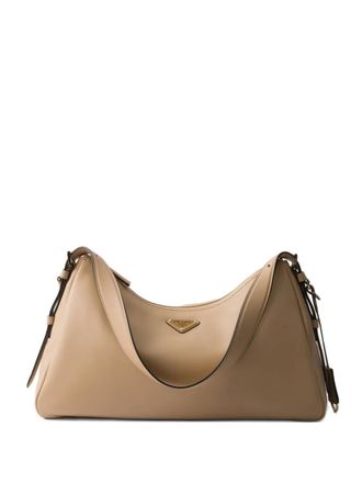 Prada grand sac porté épaule Aimée - Tons neutres
