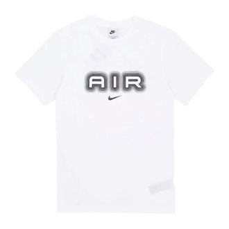 Nike Homme, Tops, Blanc, Taille: XS Air Graphique Tee Blanc/Noir Chemise