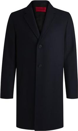HUGO BOSS Hommes Malte2441 Manteau Regular en laine mélangée