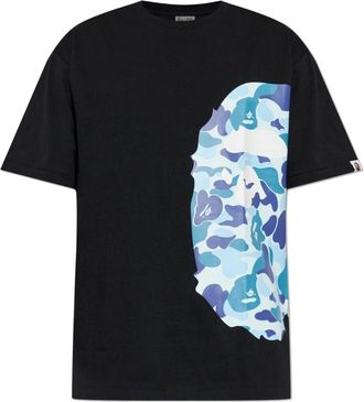 A Bathing Ape A Bathing Ape, Homme, Tops, Noir, Taille: L Logo T-Shirt
