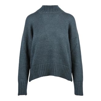 Alpha Studio Rollkragenpullover - - Knitwear - Damen - Blau - S