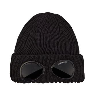 C.P. Company C.p. Company - Goggle Beanie - Homme - Accessoires - Noir - Taille: M