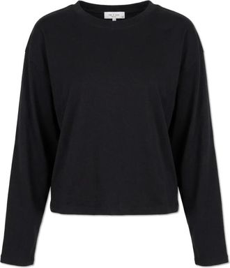 Rag & Bone Femme, Tops, Noir, Taille: 38 FR Haut &agrave; manches longues