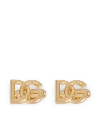 Dolce & Gabbana Manschettenkn&ouml;pfe mit DG - Gold
