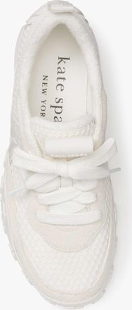 Kate Spade New York Kate Spade K As In Kate Sneaker f&uuml;r Frauen in Reines Wei&szlig;, Gr&ouml;&szlig;e: 36.5 | Mesh