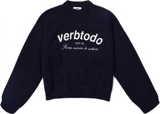 VERB TO DO Femme, Pulls, Noir, Taille: 38 FR Kvtd OV Jersey