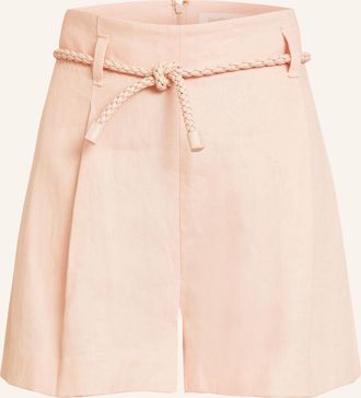 Zimmermann Leinenshorts Illuminate rosa