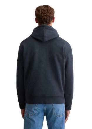 Marc O'Polo Hoodie relaxed fit aus weicher Bio-Baumwolle Ton-in-Ton Stickerei auf der Brust