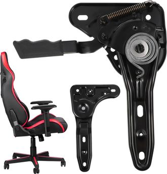 Garneck 180grad Mehrfachwinkelverstellung Sitzverstellung Bürostuhl Winkelversteller Metall Stuhlbeschläge Ersatz Zubehör Für Gaming Stühle Ergonomischer Stuh