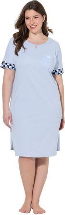 Ulla Popken Bigshirt Bigshirts 2er-Pack Karo Rundhals Halbarm