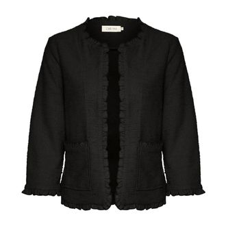 Cream Crmellie Cardigan - - Jackets - Damen - Schwarzk - 2XL