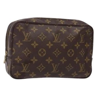 Louis Vuitton Pre-owned Toile pochettes-minaudieres - Femme - Pre-owned - Brun - Taille: ONE Size