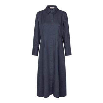 Masai 2084S Kleid - - Dresses - Damen - Blau - XL