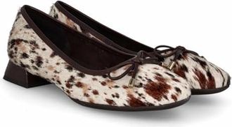 Lince Lince Ballerine en cuir imprim&eacute; confortable | Semelle en caoutchouc | Semelle en gel | I55301 | Fabriqu&eacute;es en Espagne, Cuir Pony Linx, 41 EU